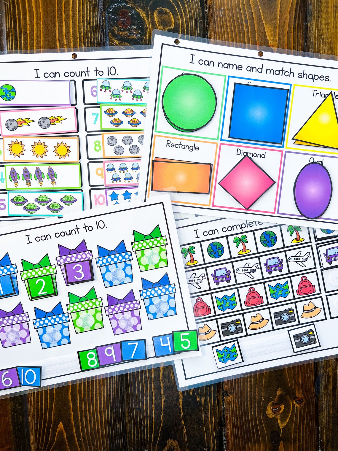 BUILD YOUR OWN Learning Binder, Toddler Busy Binder, Preschool Learning ...