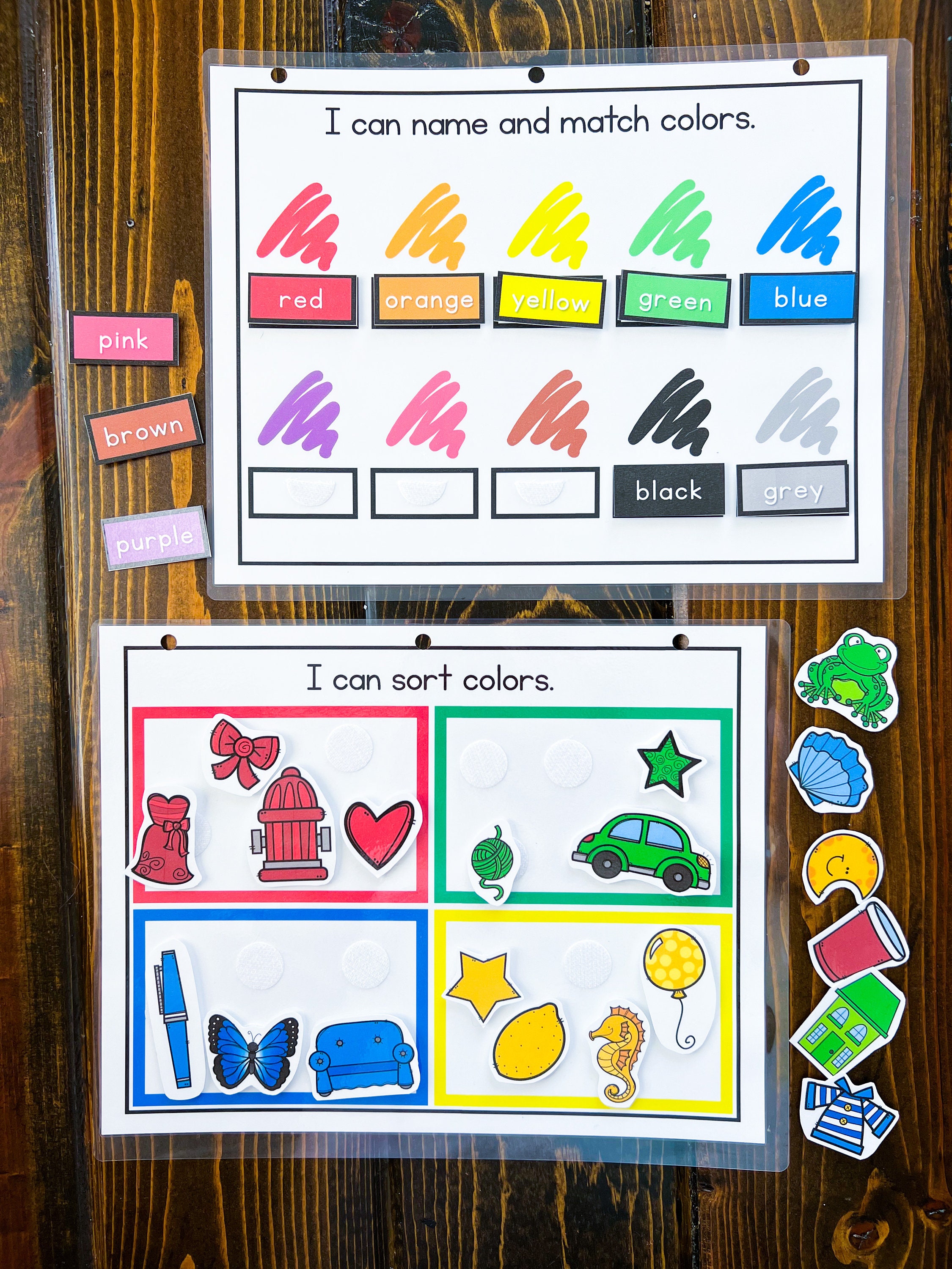 Learning Binder, Toddler Busy Binder, Preschool Learning Binder ...
