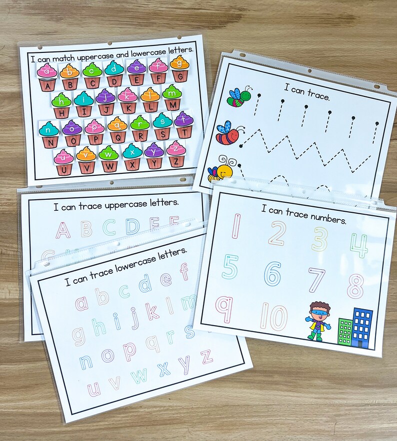 PRINTABLE Learning Binder, Digital Toddler Busy Binder, Preschool ...