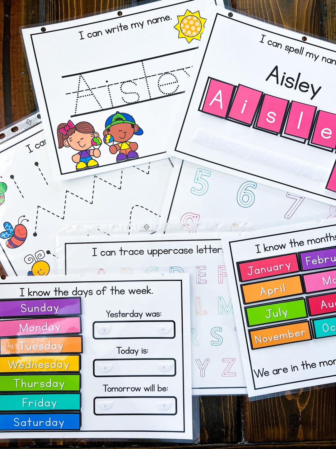 Learning Binder, Toddler Busy Binder, Preschool Learning Binder ...