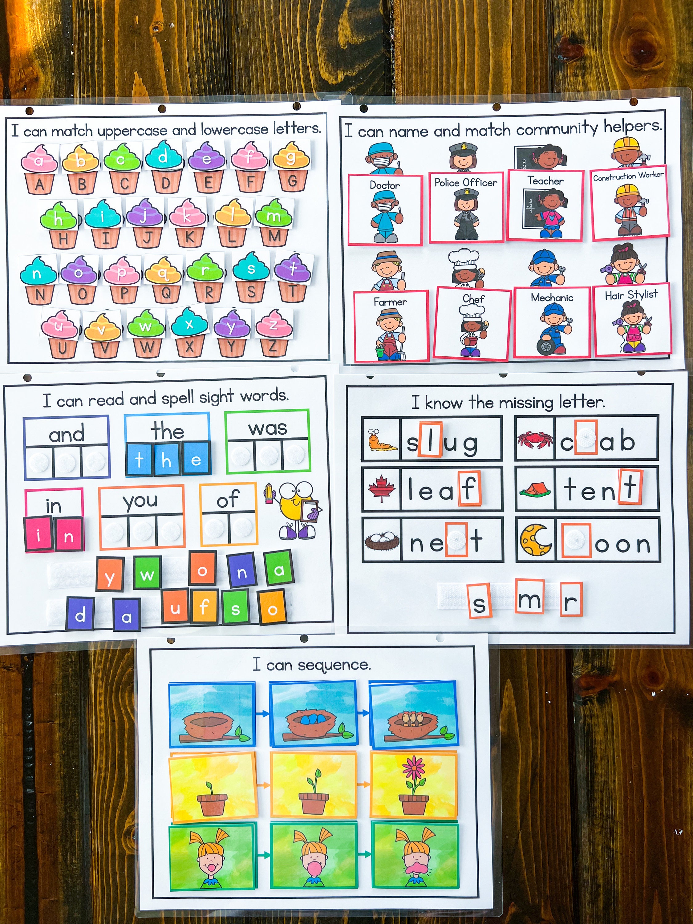 Kindergarten Learning Binder, Toddler Busy Binder, Preschool Learning ...