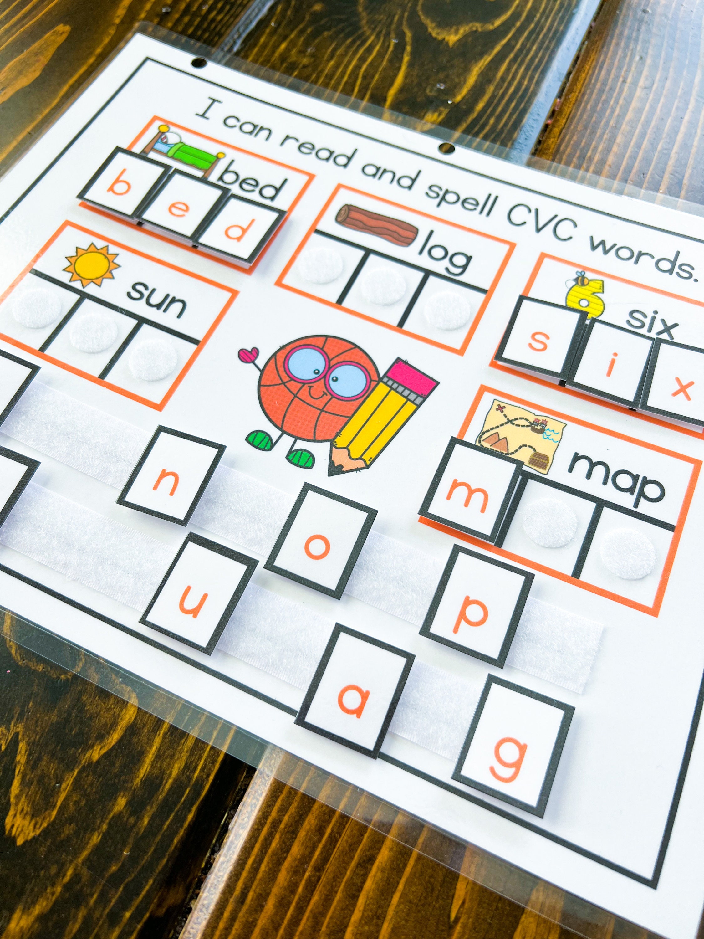 CVC Words Activity Page, Preschool Curriculum, Kindergarten Curriculum ...
