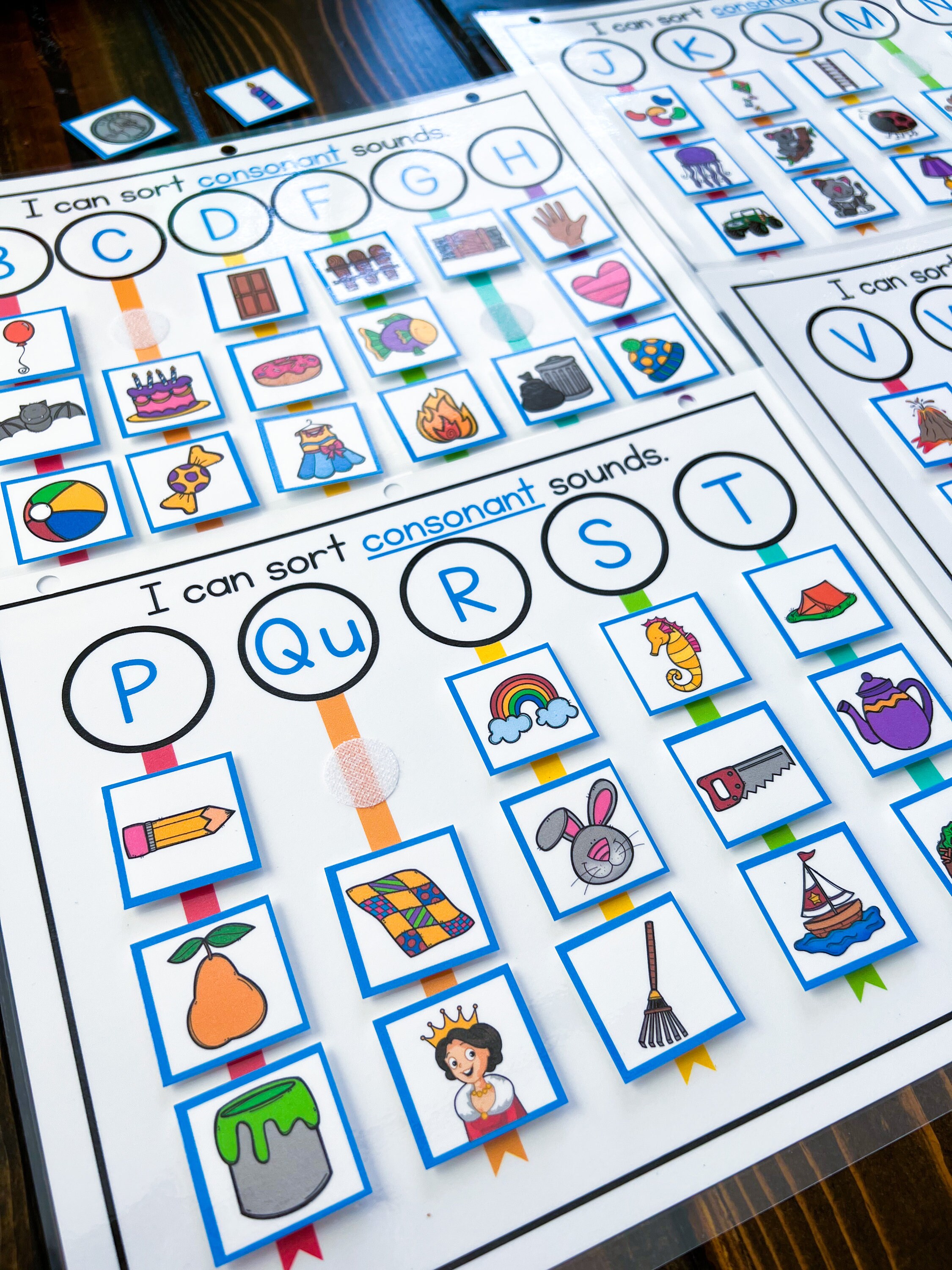 Letters and Sounds Matching, Preschool Curriculum, Kindergarten ...