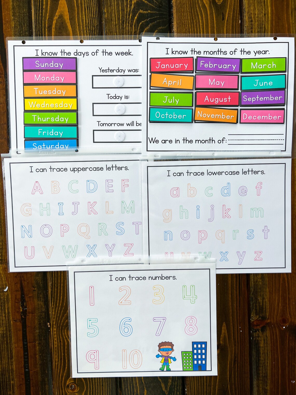 Prek Learning Binder, Toddler Busy Binder, Preschool Learning Binder ...