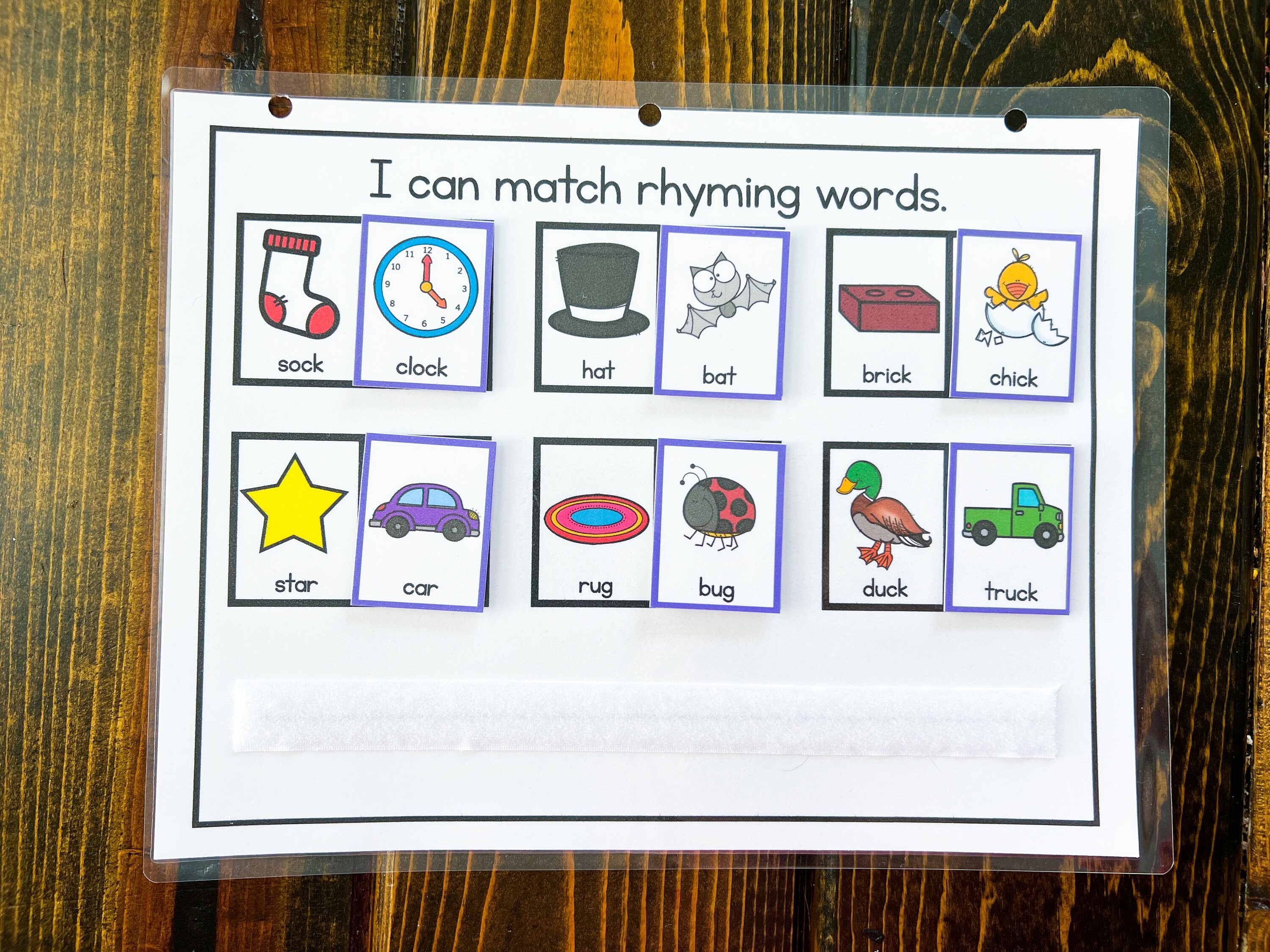 Match Rhyming Words, Preschool Curriculum, Kindergarten Curriculum ...