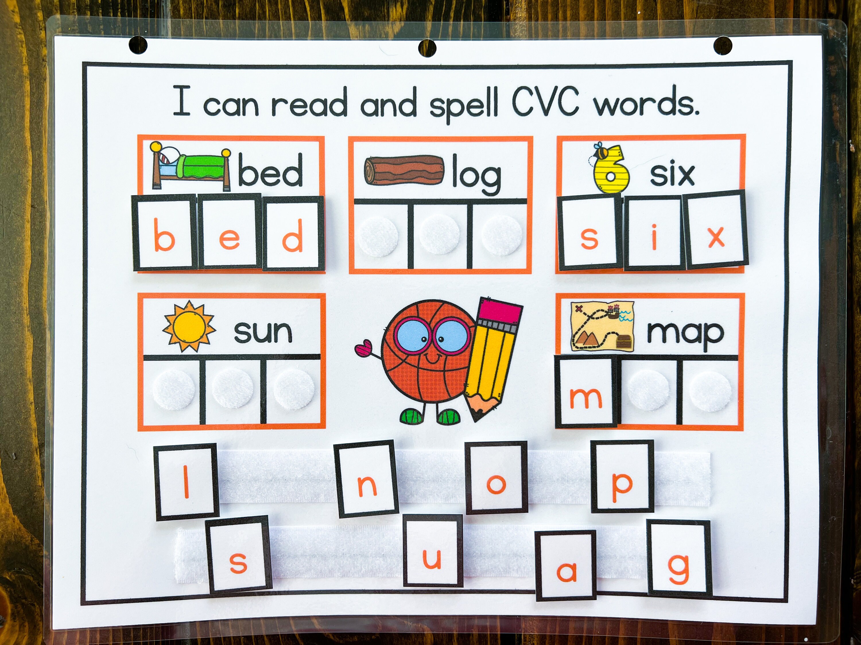 CVC Words Activity Page, Preschool Curriculum, Kindergarten Curriculum ...