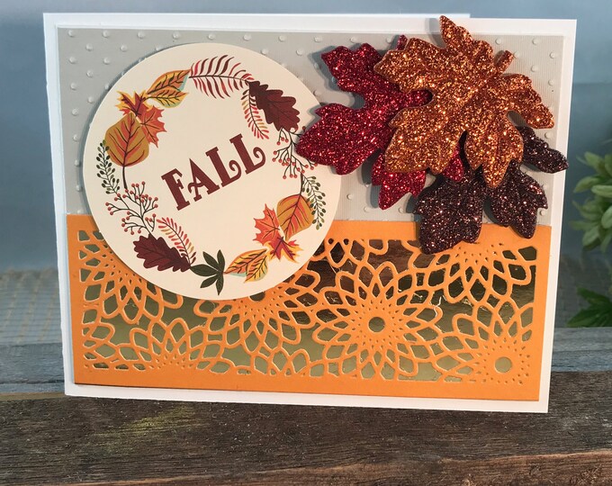 Fall Hello Fall Thanksgiving Card - Etsy