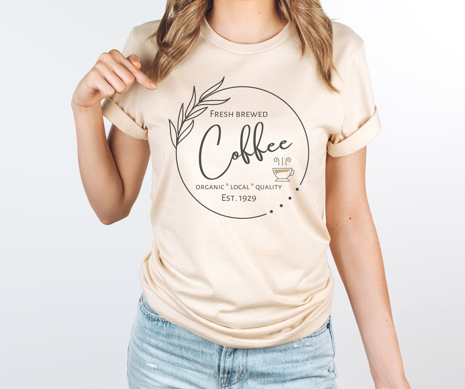 Fresh Brewed Coffee T-shirt – Vintage Cafe Lover Tee - Etsy