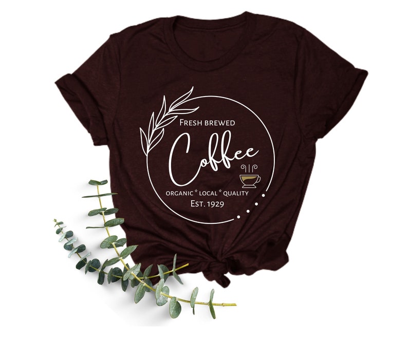 Fresh Brewed Coffee T-shirt – Vintage Cafe Lover Tee - Etsy
