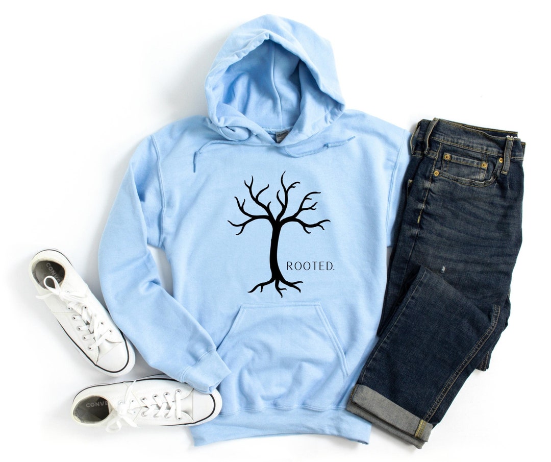 Rooted Forest Hoodie - Tree Sweatshirt for Nature Lovers - Etsy