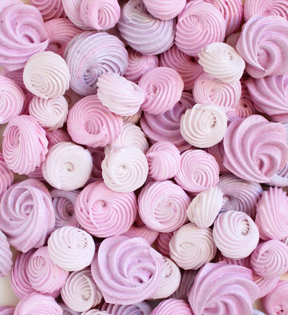 Custom Color Meringue Cookies Vanilla Meringue Favor | Etsy