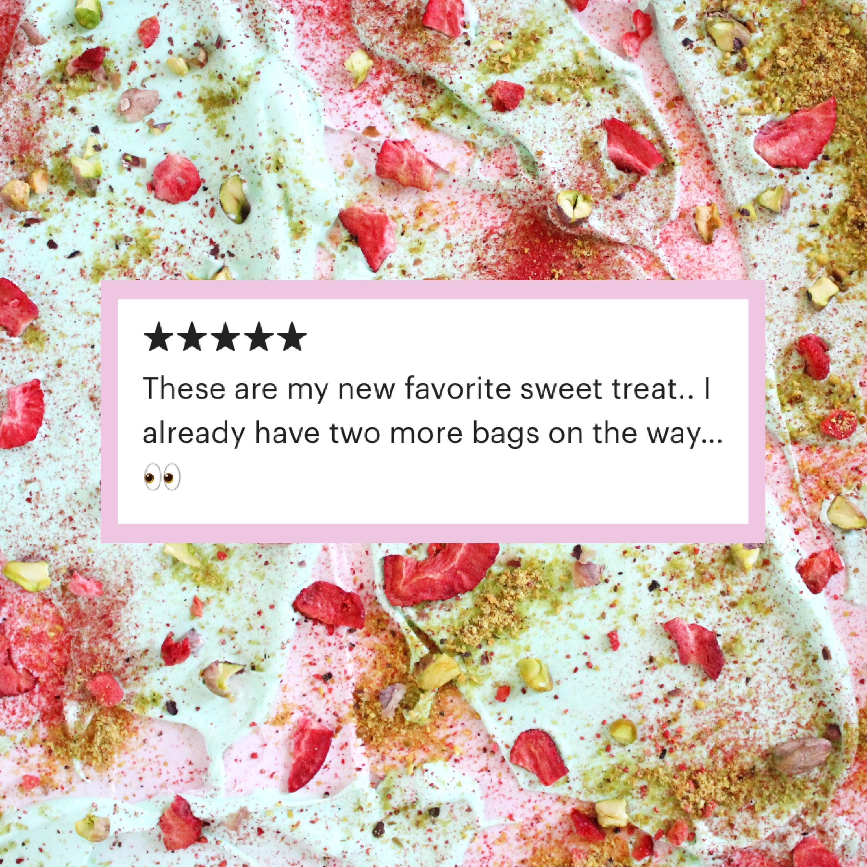 Strawberry Pistachio Meringue Bark - Small Batch - Packaged in Bulk - Etsy