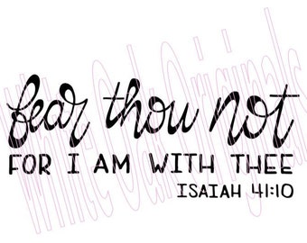 Isaiah 41 10 Svg | Etsy