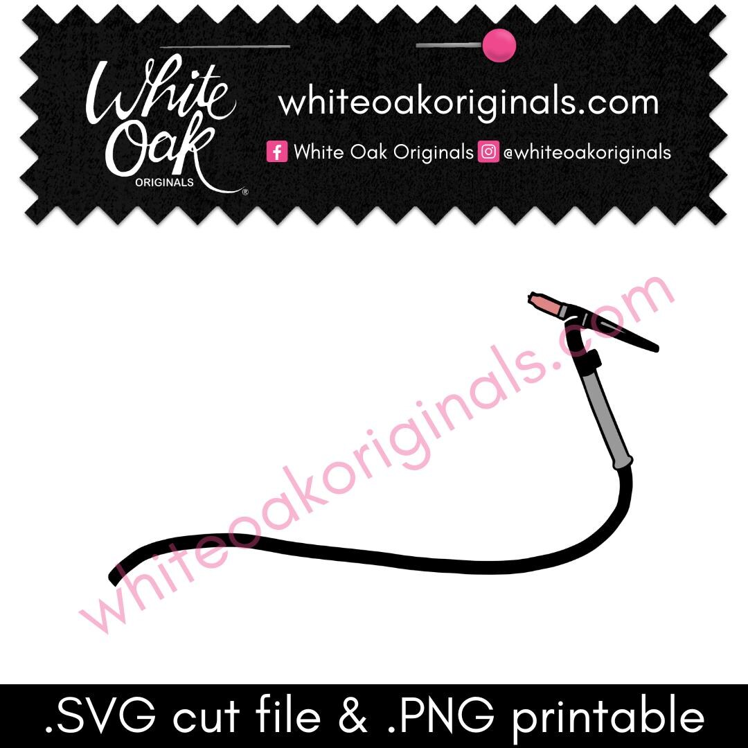 Tig Torch Cut File & PNG Printable - Etsy