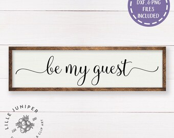 Be my guest | Etsy