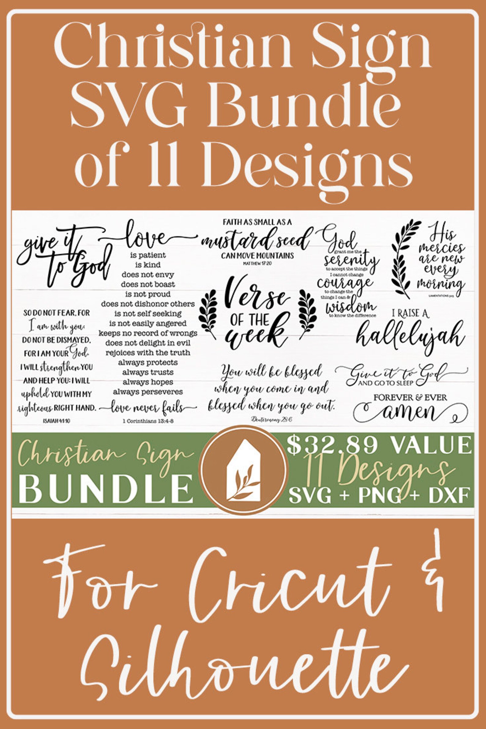 Christian Sign SVG Bundle Religious SVG Bundle Commercial - Etsy Canada