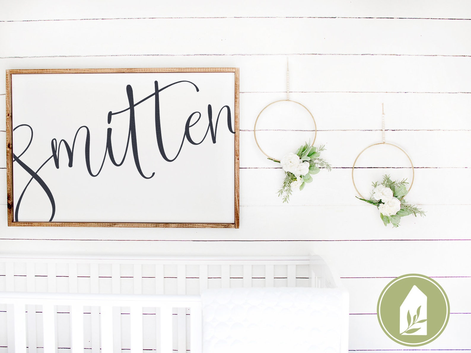 Smitten Svg Kids Svg Nursery Svg Farmhouse Decor Oversized - Etsy