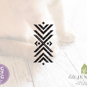 Tribal SVG, Geometric SVG, Tribal Sign Svg, SVG for Signs, Boho Svg ...