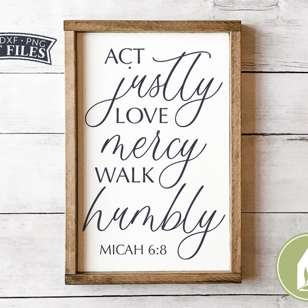 Act Justly - Etsy