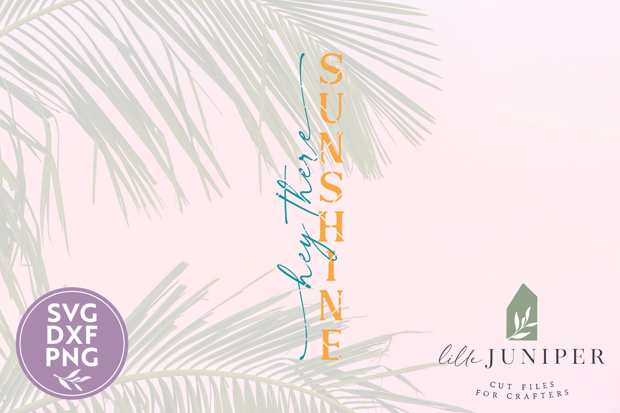 Hey There Sunshine SVG Front Porch SVG Summer Svg Vertical - Etsy