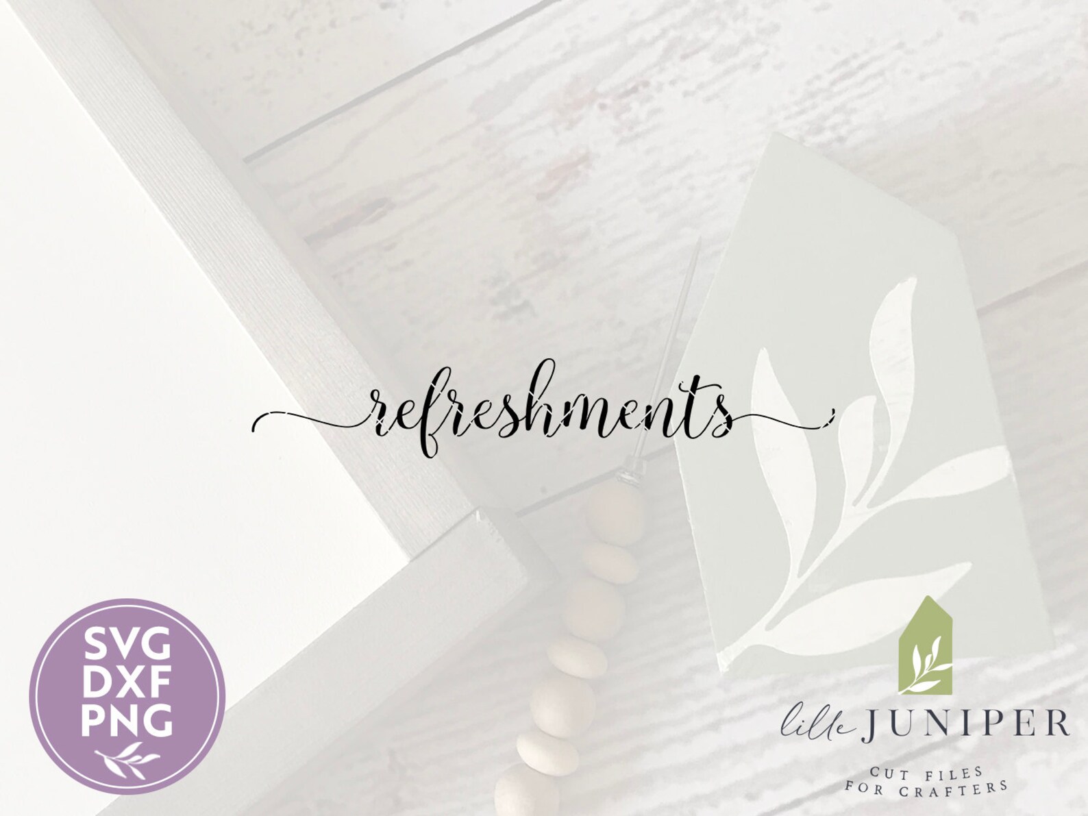 Refreshments SVG SVG Files Svgs for Signs Vector File - Etsy