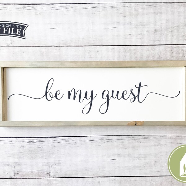 Be My Guest - Etsy