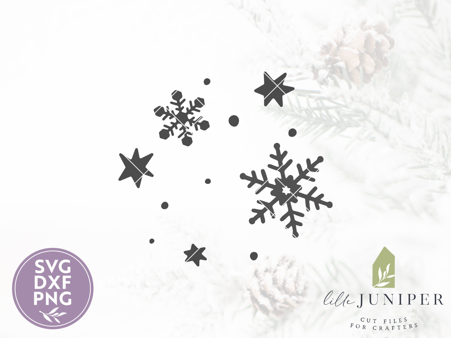 Snowfall SVG Files Snowflakes Svg Winter Svg Christmas Svg - Etsy