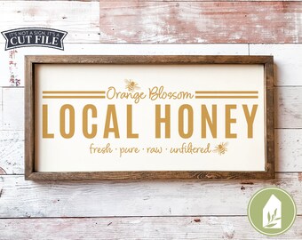 Local Honey Sign - Etsy