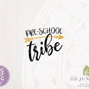 SVG Files Pre-school Tribe Svg Kids Svg School Svg Teacher - Etsy