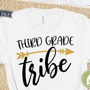 SVG Files Third Grade Tribe Svg School Svg Teacher Svg - Etsy