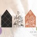 Hello Fall SVG House SVG CNC Files Autumn Svg Pumpkins - Etsy