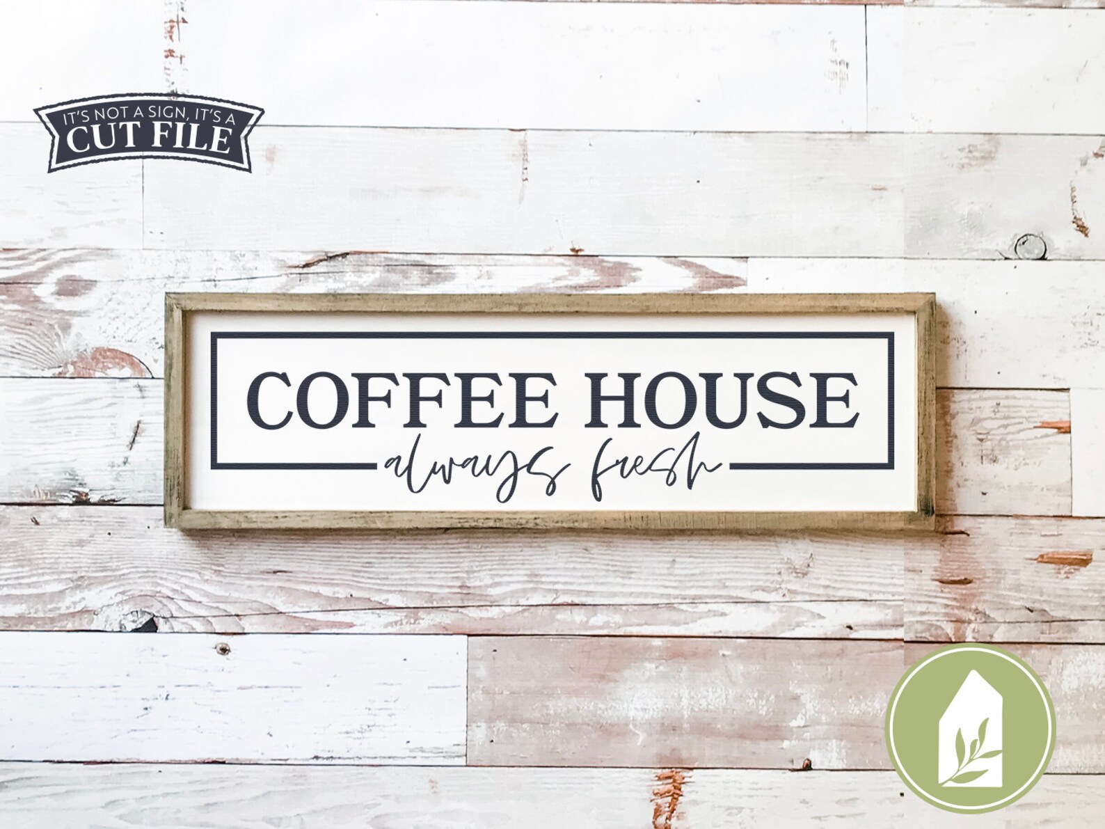 Coffee House Svg Always Fresh Svg Kitchen Svg Home Svg - Etsy