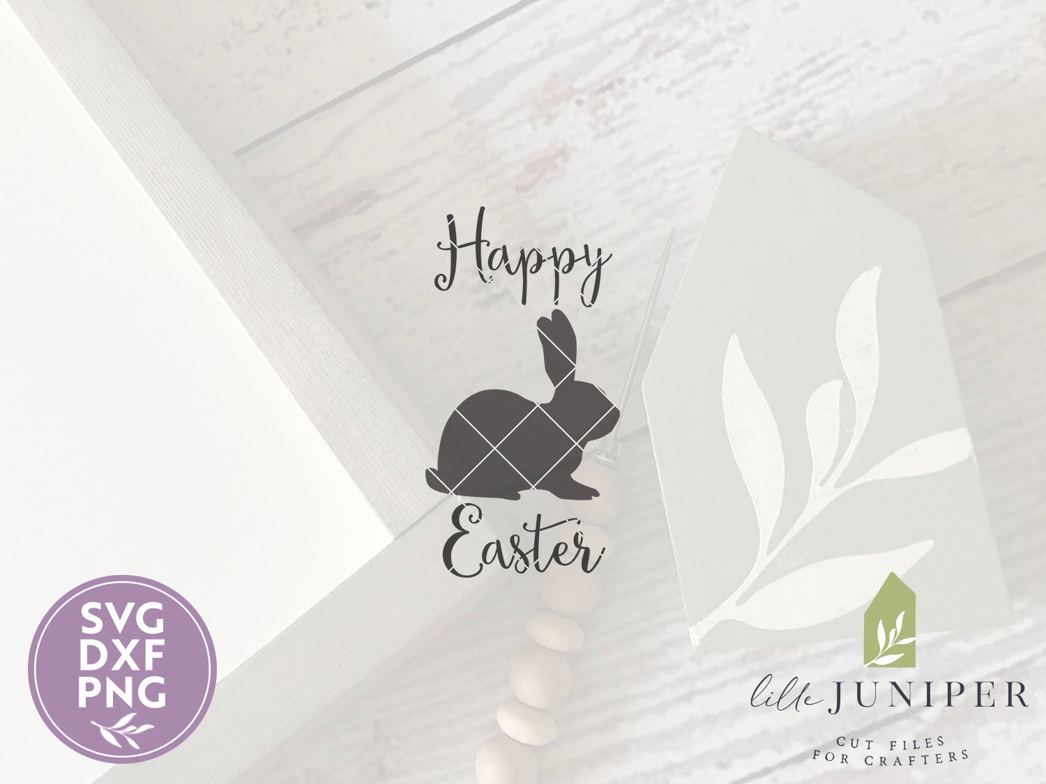 Happy Easter Svg Easter Sign Svg Rabbit Svg Bunny Svg | Etsy