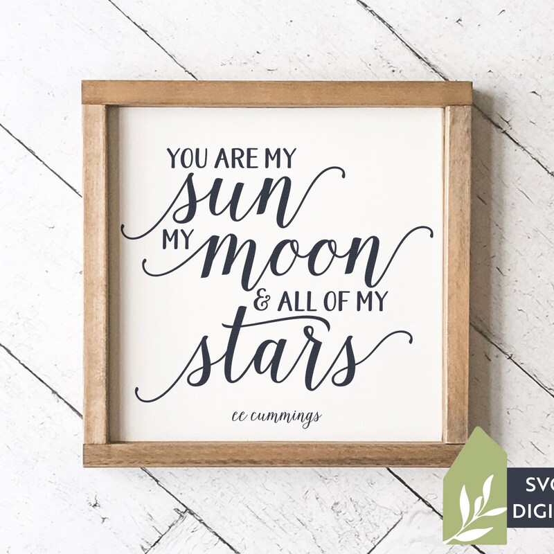 My Sun and Stars - Etsy