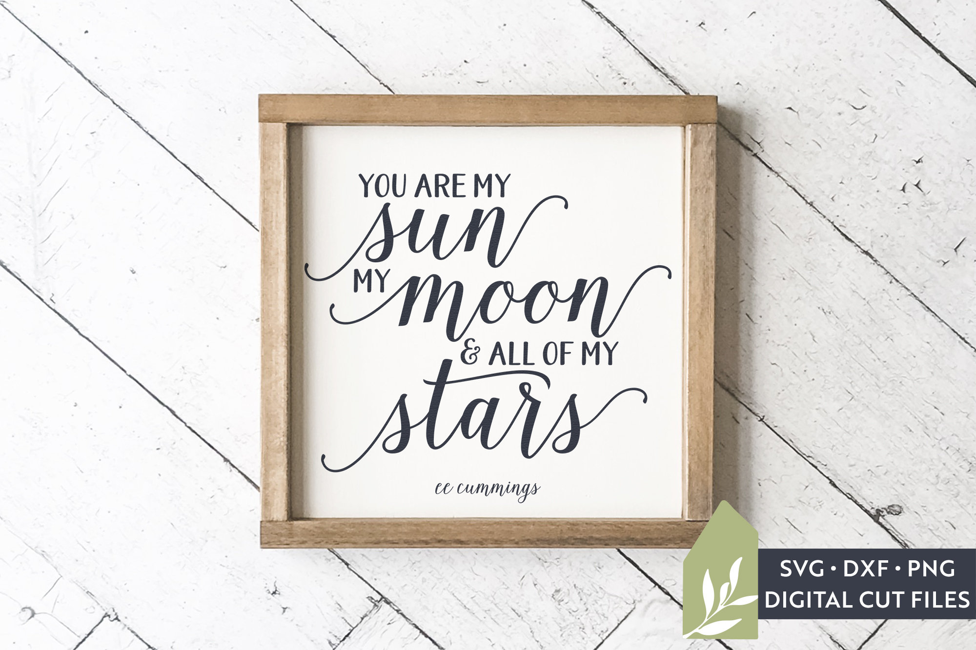 You Are My Sun My Moon And All Of My Stars SVG Files | Etsy