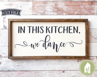 In This Kitchen We Make Messes and Memories Svg Kitchen Svg - Etsy