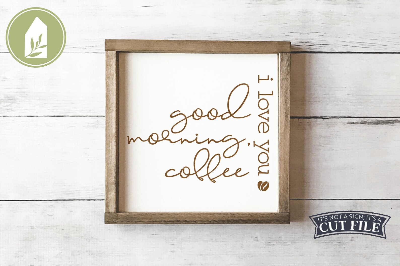 Good Morning Coffee SVG Kitchen svg Funny Coffee svg Tiered | Etsy