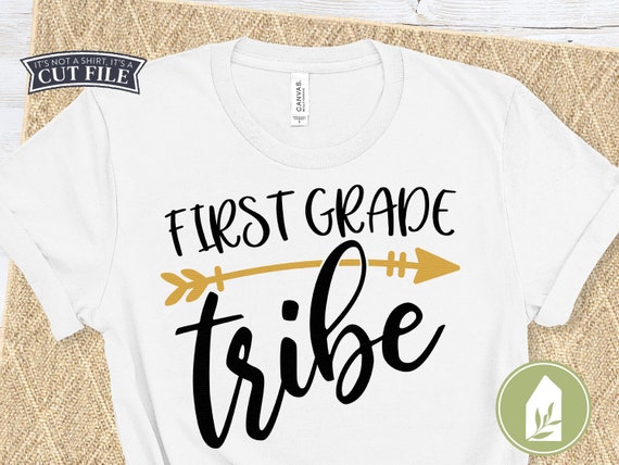 SVG Files First Grade Tribe Svg Kids Svg School Svg | Etsy