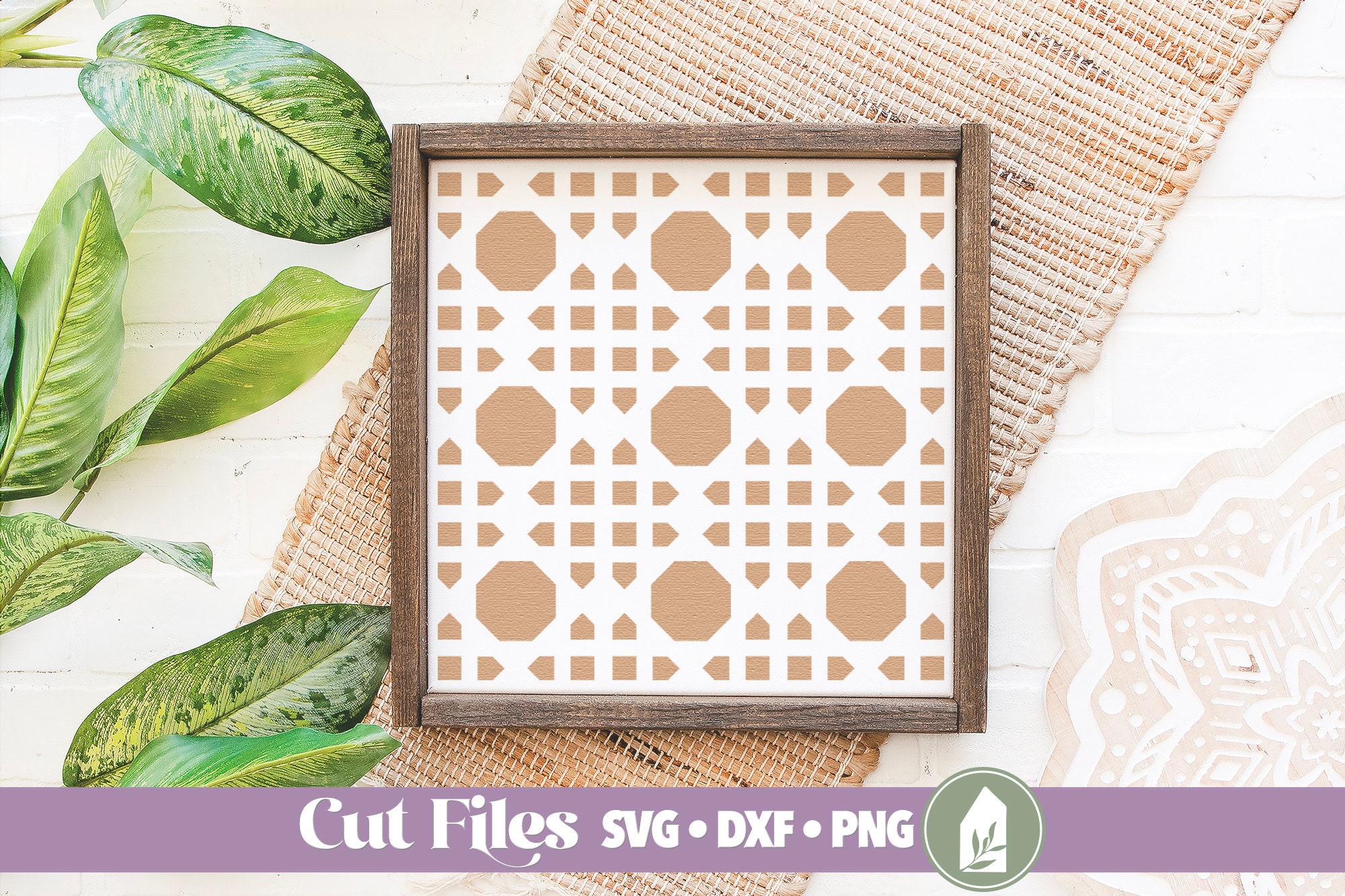 Large Rattan Pattern SVG Files Wicker Svg Cutting Files | Etsy
