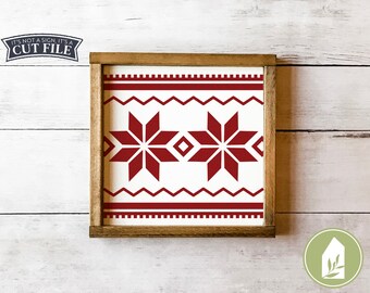 SVG Files Scandinavian Snowflake Svg Farmhouse Christmas | Etsy