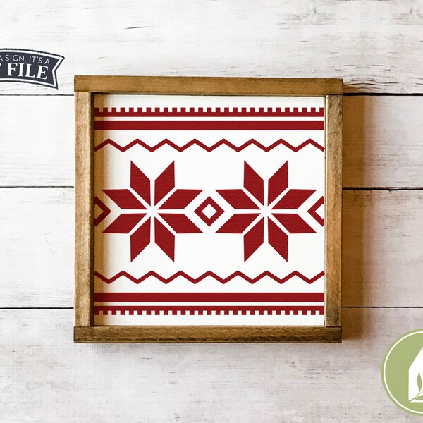 Nordic Sweater Svg - Etsy