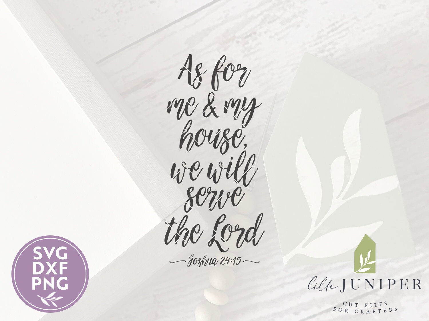 Joshua 24:15 Svg as for Me and My House Svg Bible Verse Svg | Etsy