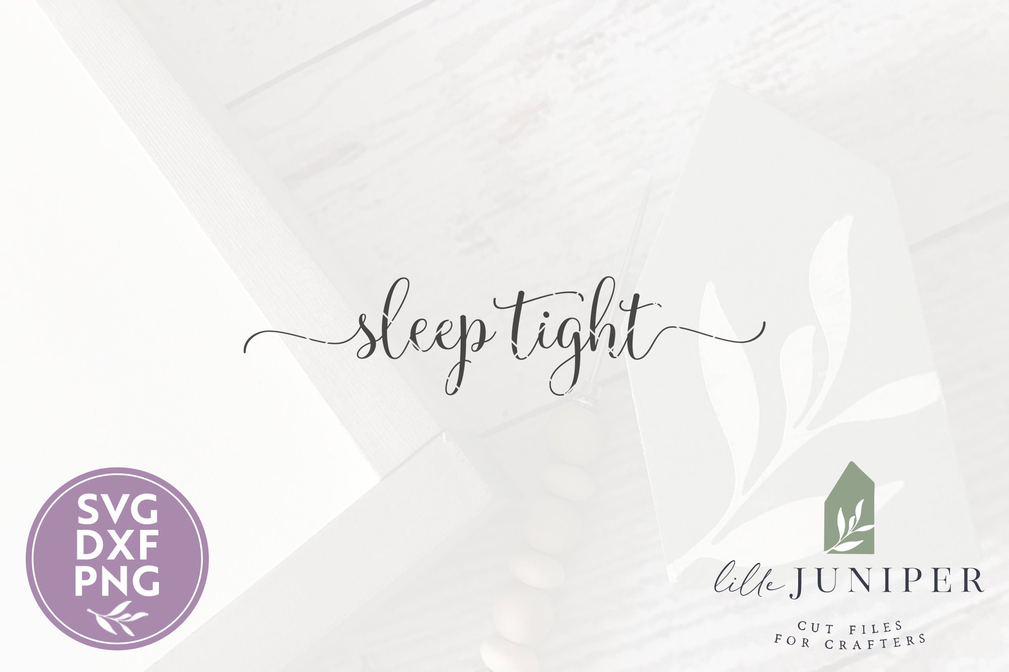 Sleep Tight SVG Bedroom Sign SVG Nursery SVG Commercial | Etsy