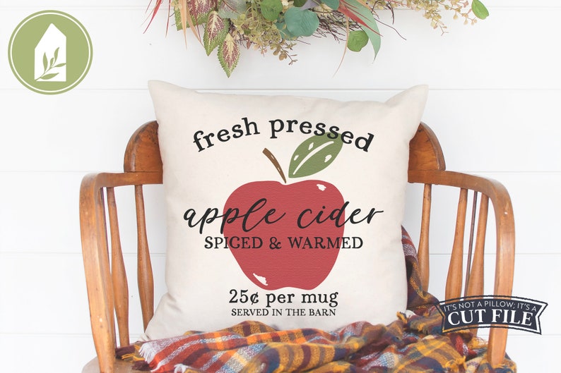 Apple Cider SVG Fall Svg Autumn Svg Apple Cider Sign SVG - Etsy