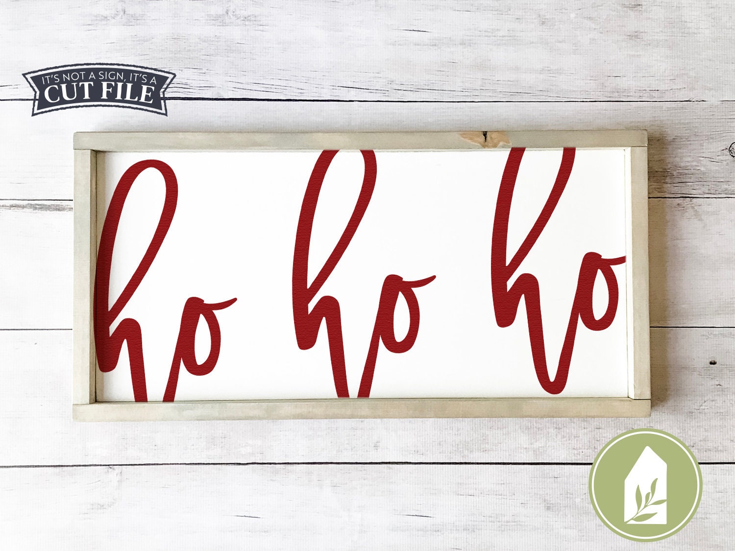 SVG Files Ho Ho Ho SVG Oversized Svg Christmas Svg Santa - Etsy