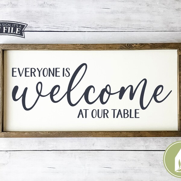 Everyone is Welcome - Etsy