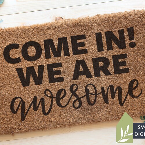 Welcome Cut File for Silhouette and Cricut INSTANT DOWNLOAD | Etsy