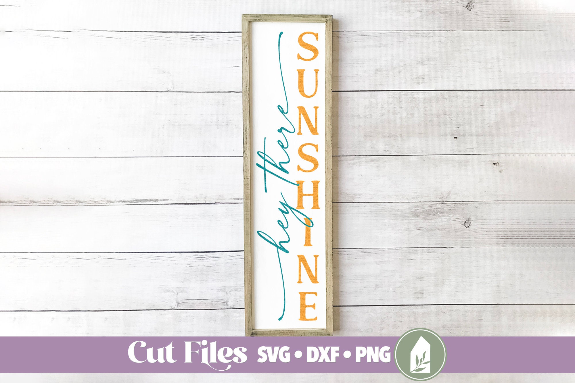 Hey There Sunshine SVG Front Porch SVG Summer Svg Vertical - Etsy
