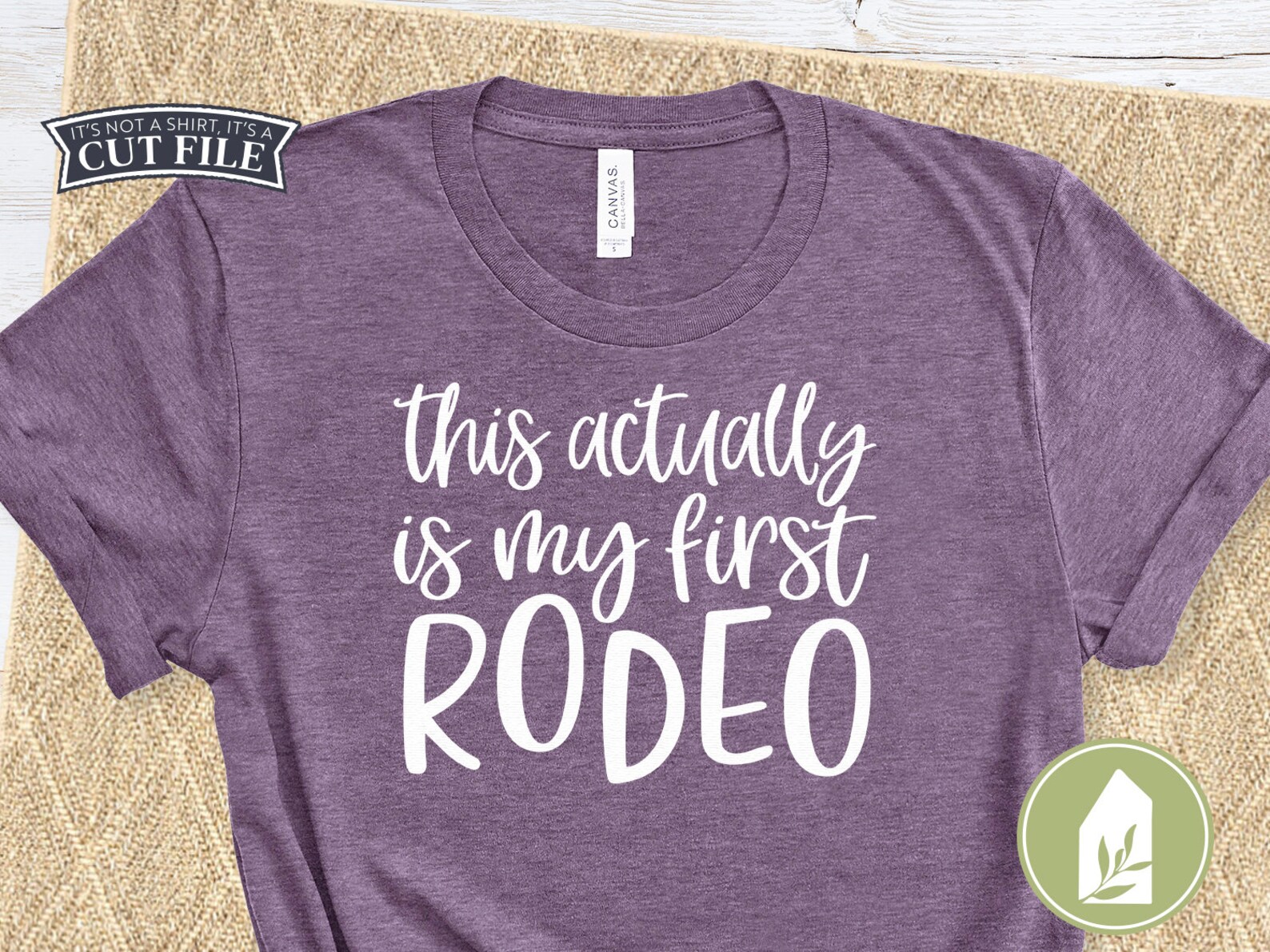 SVG Files This Actually is My First Rodeo Svg Funny Shirt - Etsy