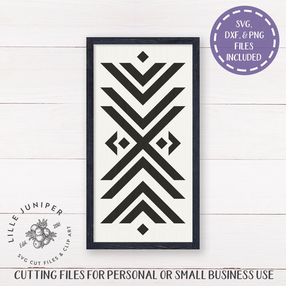 Tribal SVG Geometric SVG Tribal Sign svg SVG for Signs | Etsy